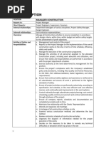 Project In-Charge Responsibilities Overview | PDF