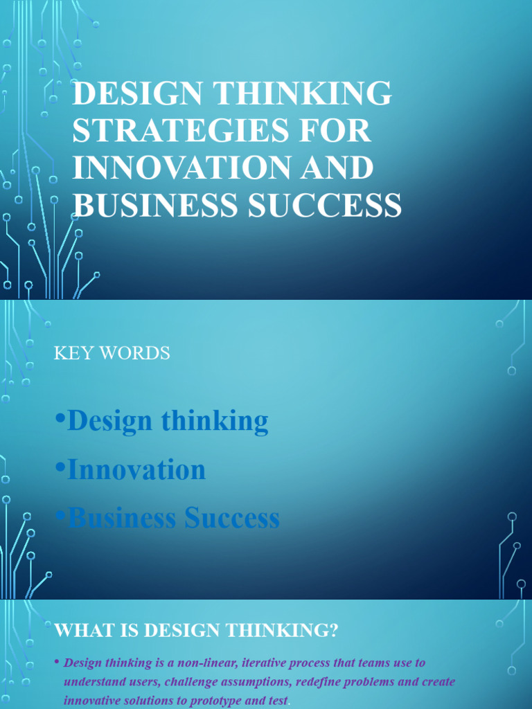 Design Thinking | PDF | Design Thinking | Thought