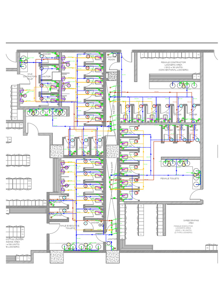 PHE DWG (1) - Model | PDF | Bathroom | Home & Garden