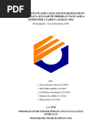 Mind Map / Peta Konsep Mata Kuliah Pancasila Semester 01 | PDF