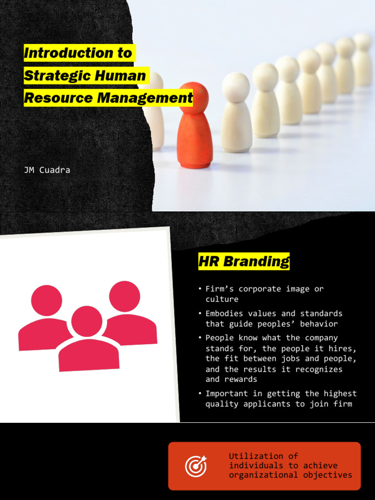 Module 1 - Intro To Strategic HRM | PDF | Compensation And Benefits ...