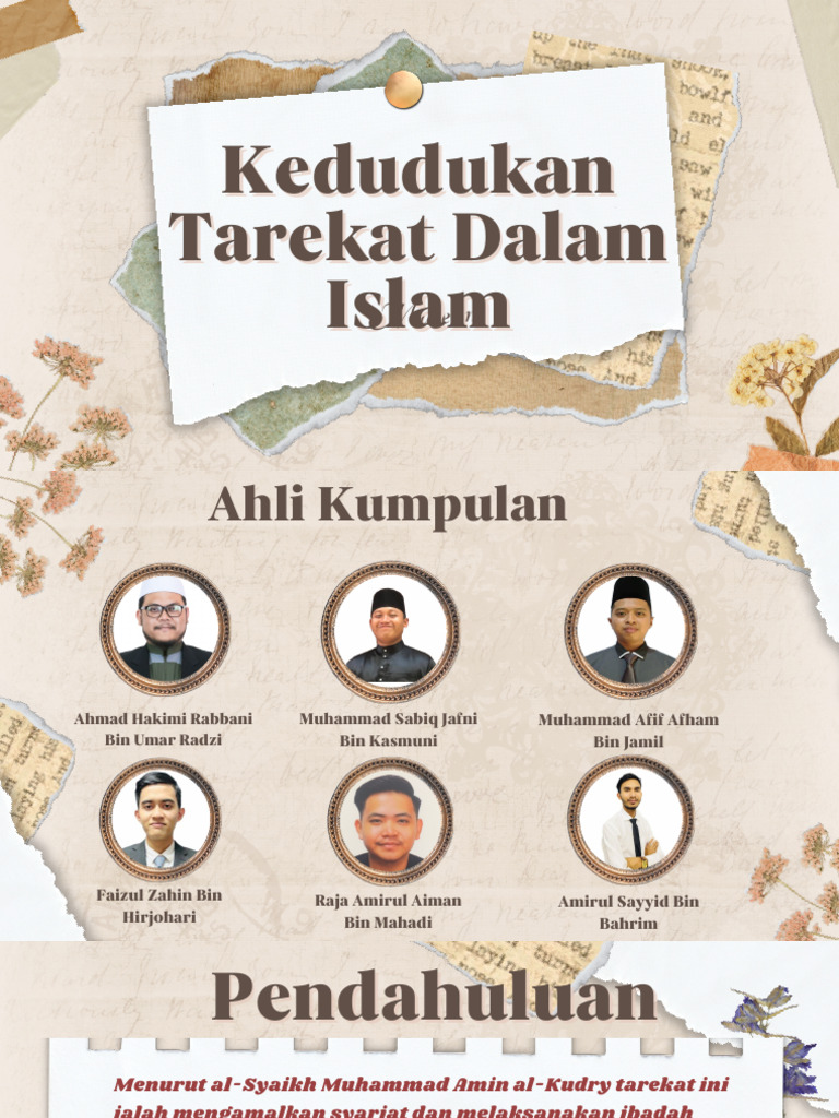 Kedudukan Terekat Dalam Islam (KUMP 3) | PDF
