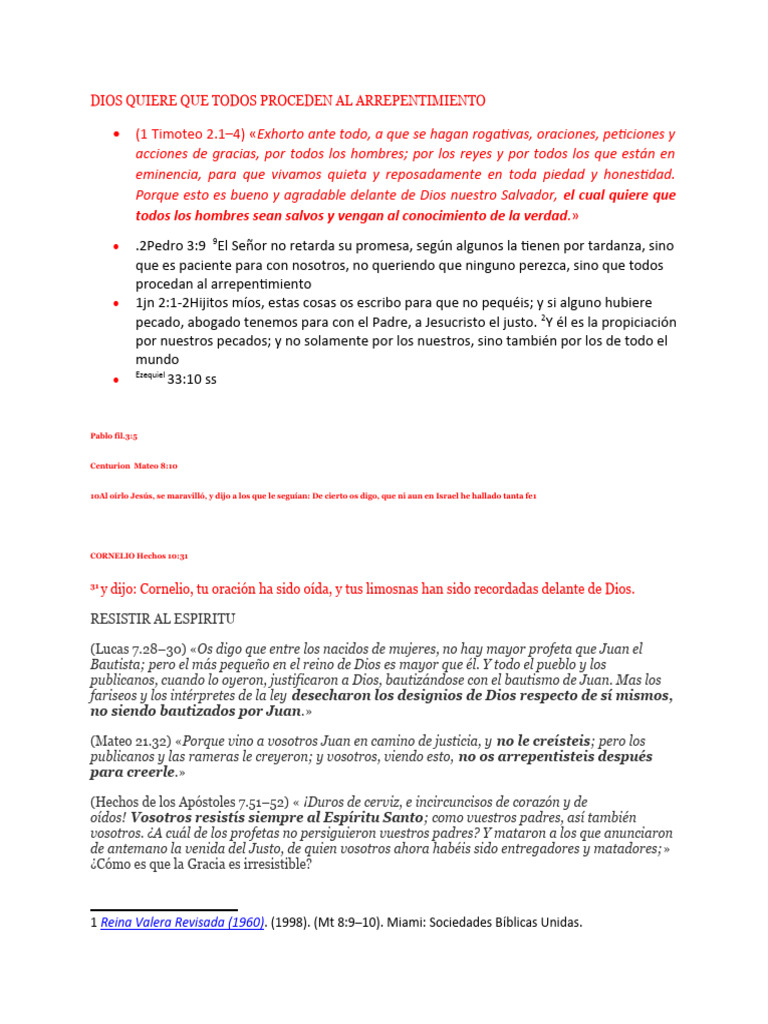 Versiculos | PDF | Jesús | Creencia religiosa y doctrina