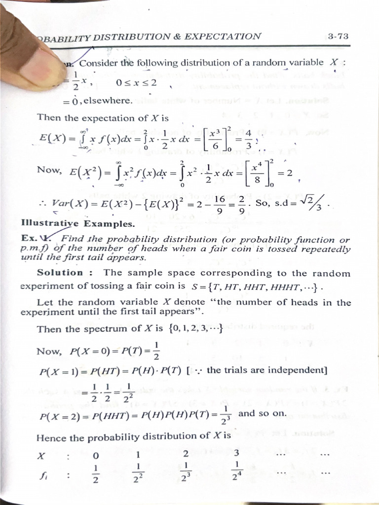 Probability Distribution Examples | PDF
