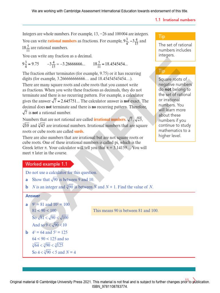 Sample: Rational Numbers | PDF | Numbers | Rational Number
