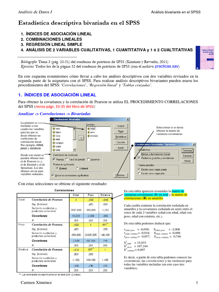 SPSS_3 | PDF | Spss | Análisis de regresión