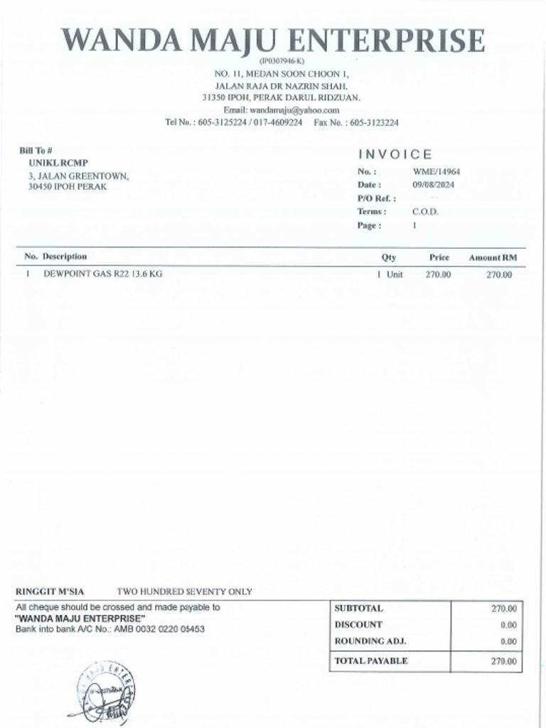 Wme 14964 Unikl RCMP | PDF