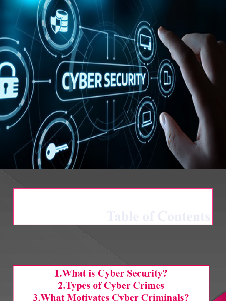 Cyber Security | PDF | Cybercrime | Security