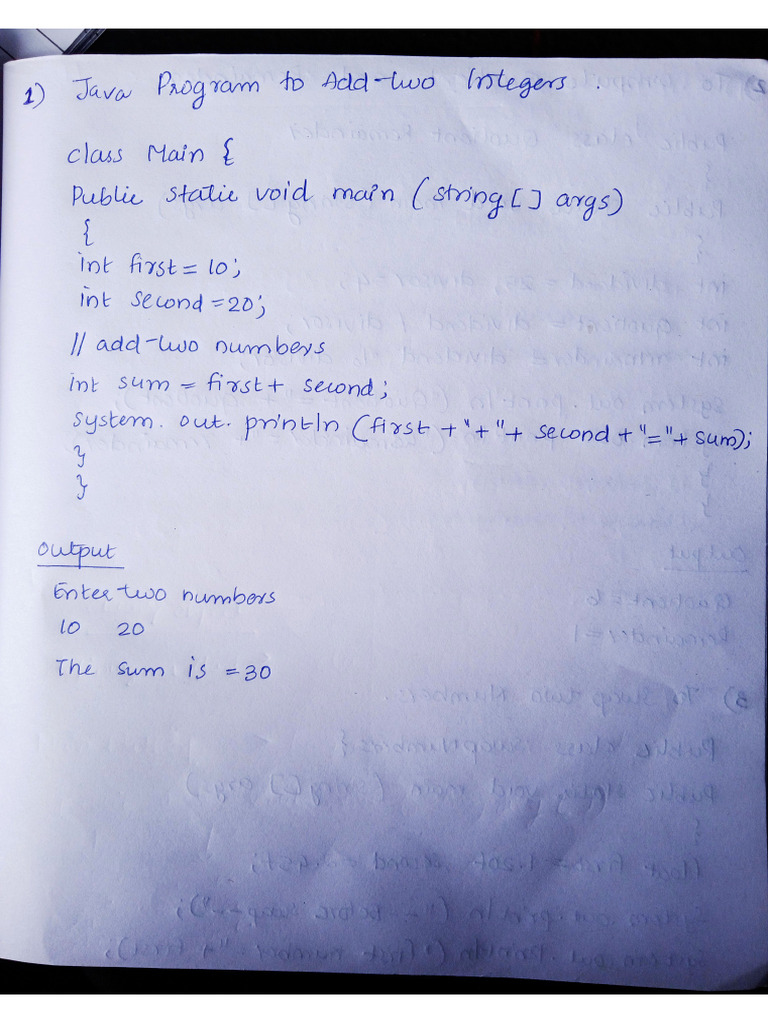 Sreelakshmi Java | PDF