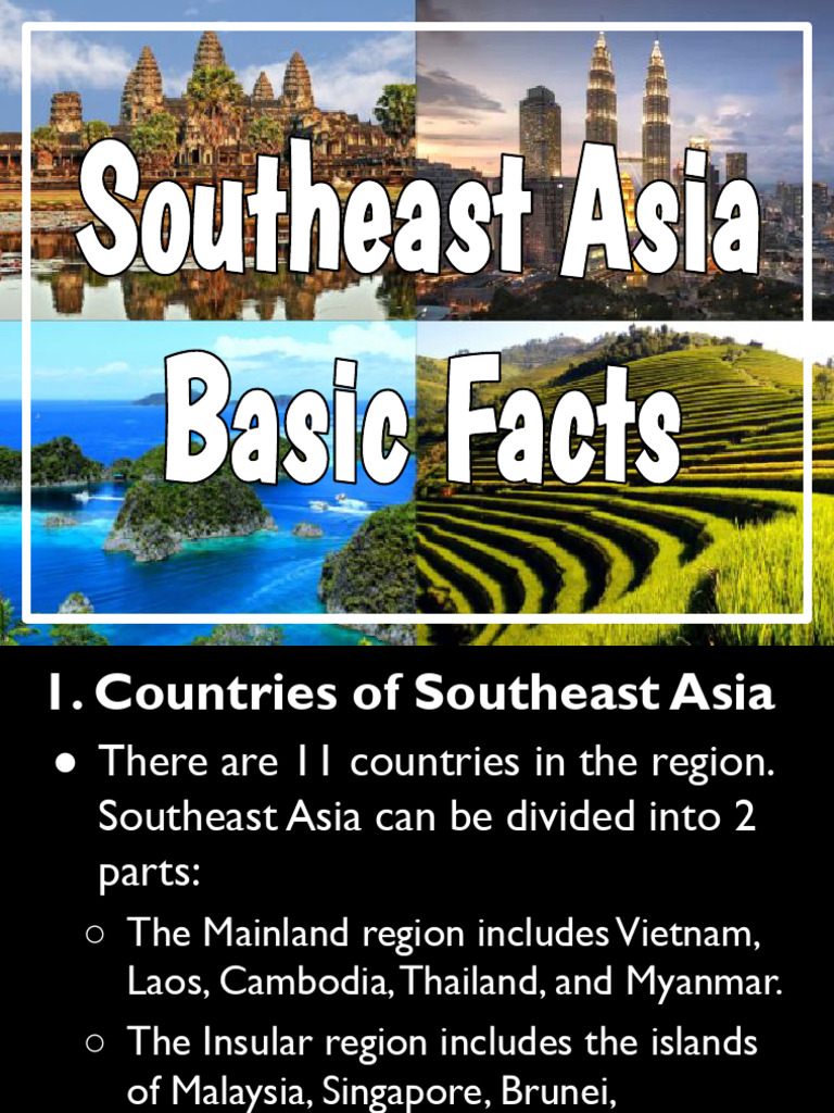 9 Southeast Asia Basic Facts | PDF | Southeast Asia | Asia