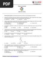 Direction-Based Reasoning Questions | PDF | Teaching Mathematics