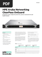 HPE Aruba Networking ClearPass N1000 1G Hardware Appliance Data Sheet-PSN1014834575ZAEN | PDF ...