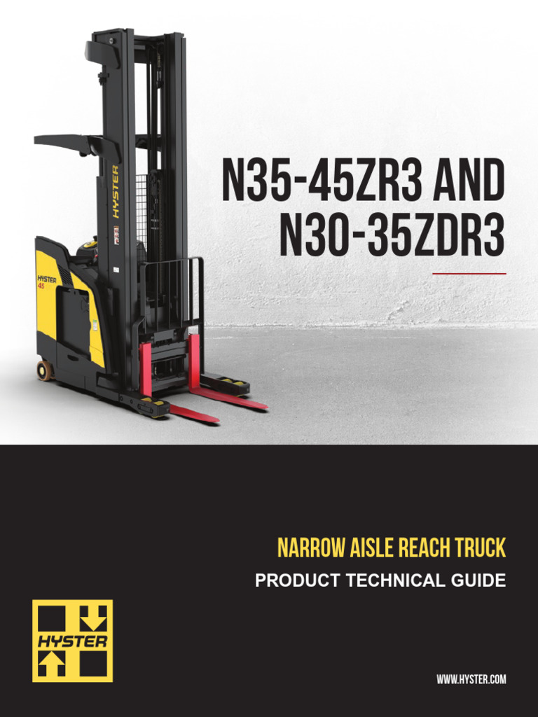 Hyster-N35-45zr3 Data Sheet | PDF | Forklift | Elevator