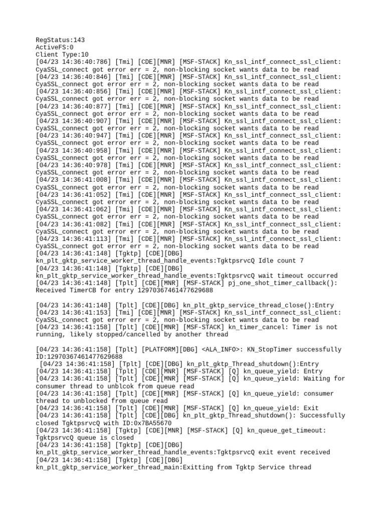 Poc App Logs | PDF | Computing | Computer Standards