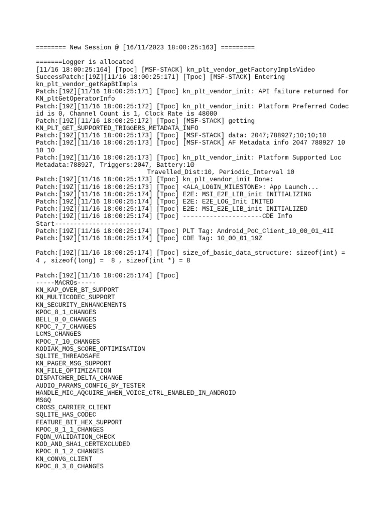 Poc App Logs | PDF | Software Engineering | Computing