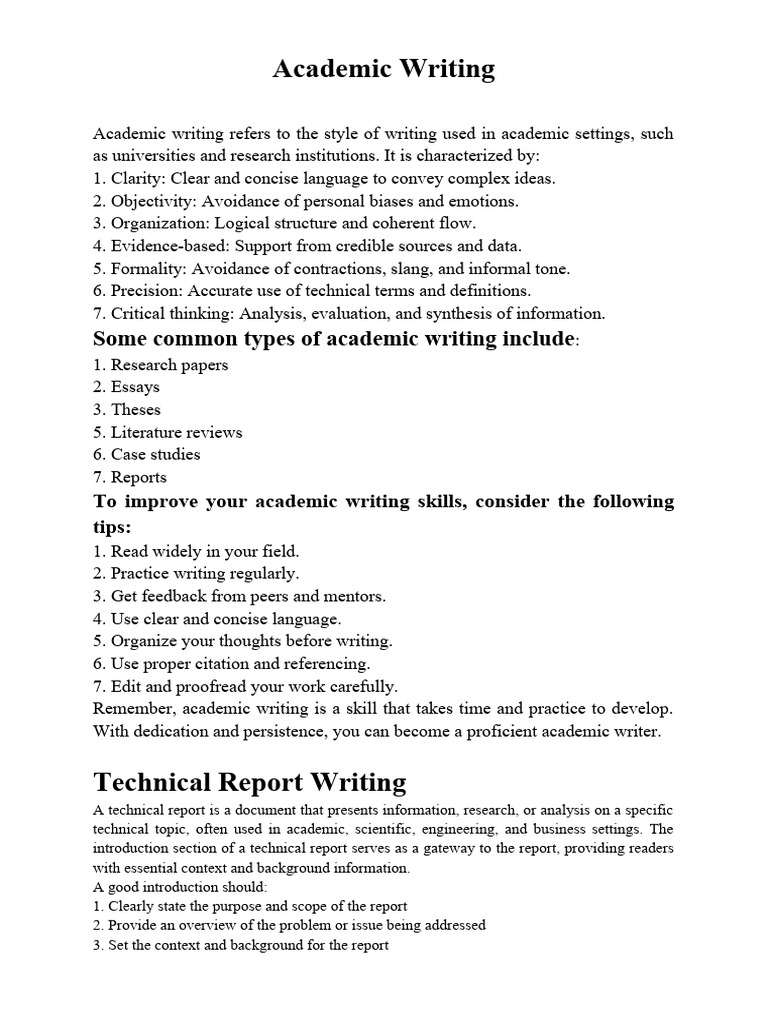 Academic Writing | PDF | Methodology | Critical Thinking