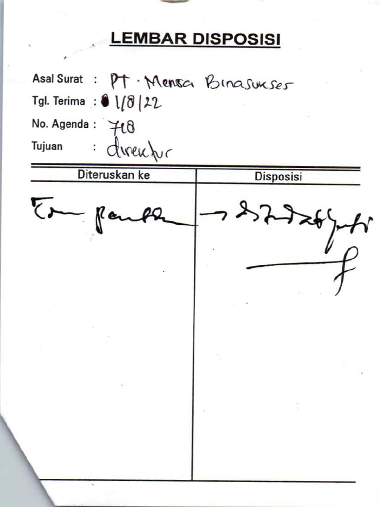 718 PT Mensa Binasukses | PDF