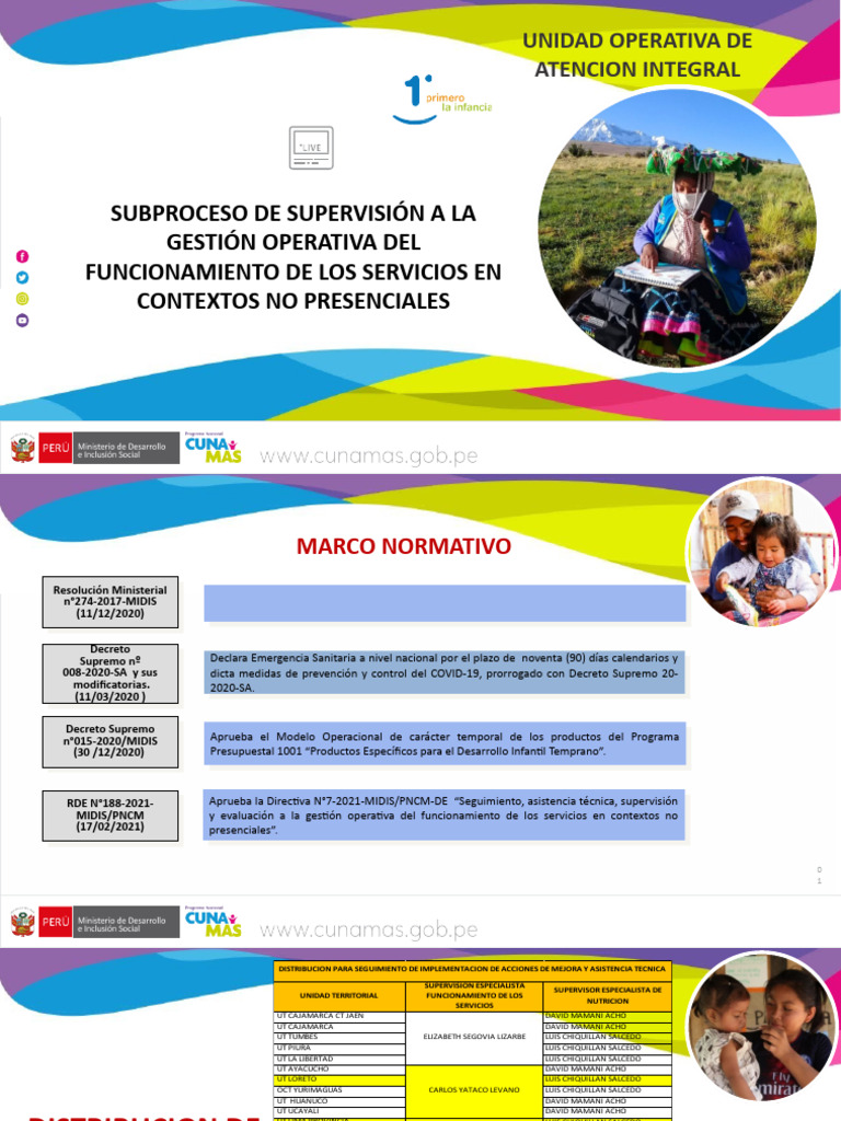 Presentacion Sub Proceso de Supervision (1) | PDF