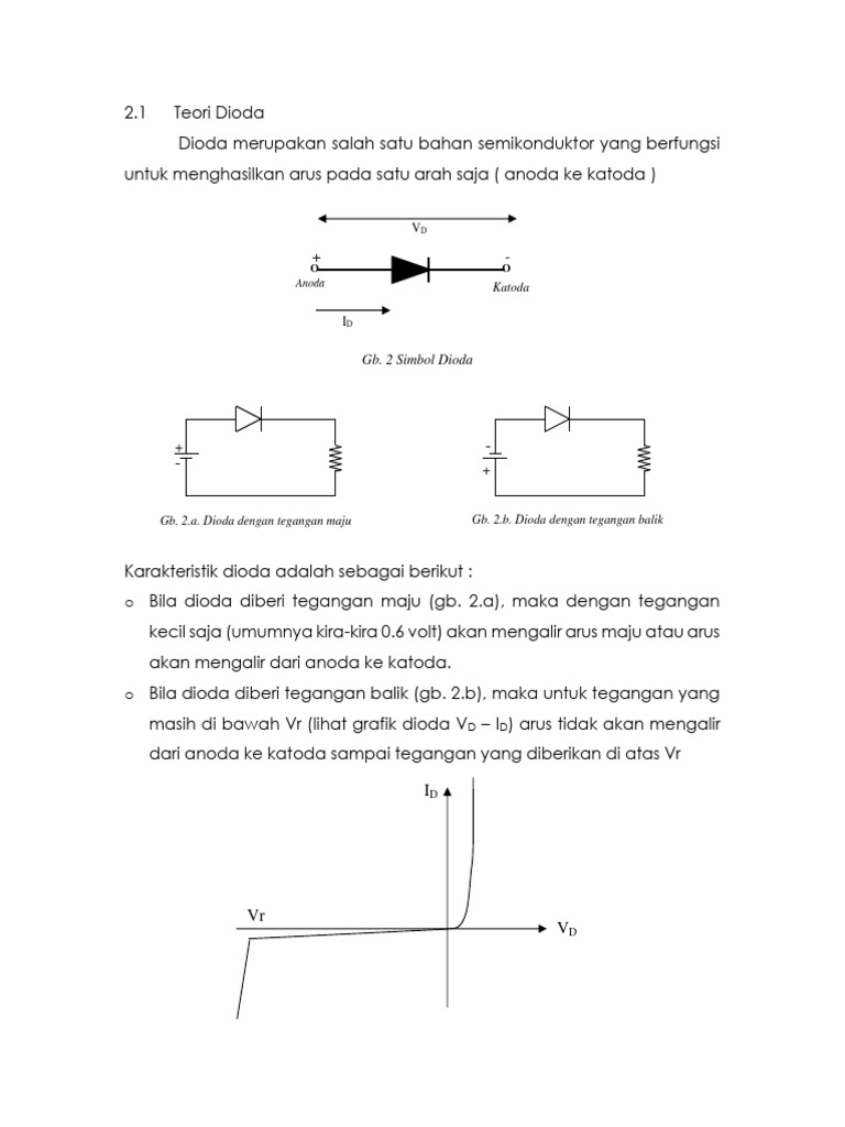 Teori Dioda | PDF