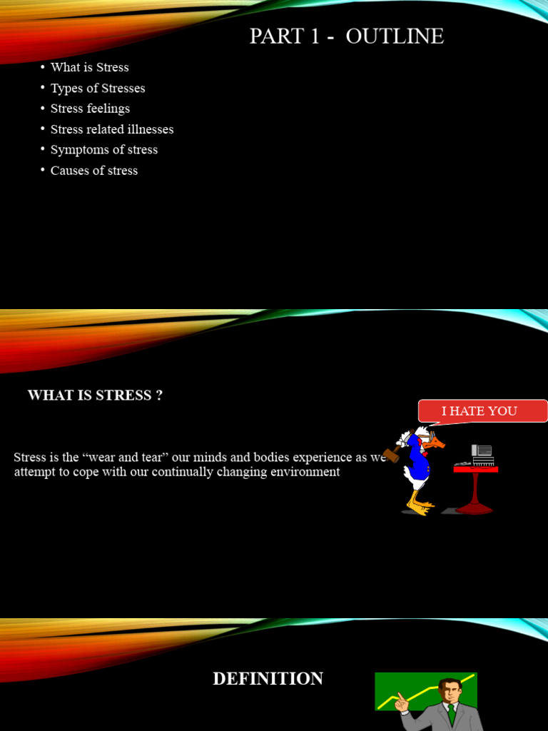 Stress topic | PDF | Stress (Biology) | Anger