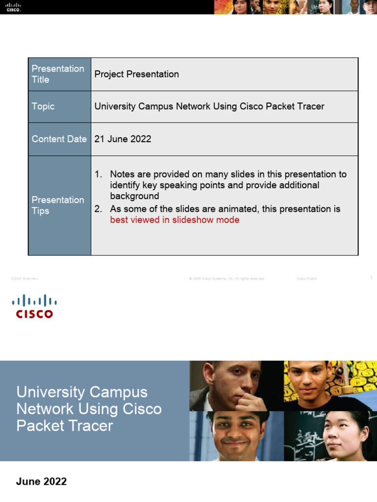 University Network Design Guide | PDF | Computer Network | Cisco ...
