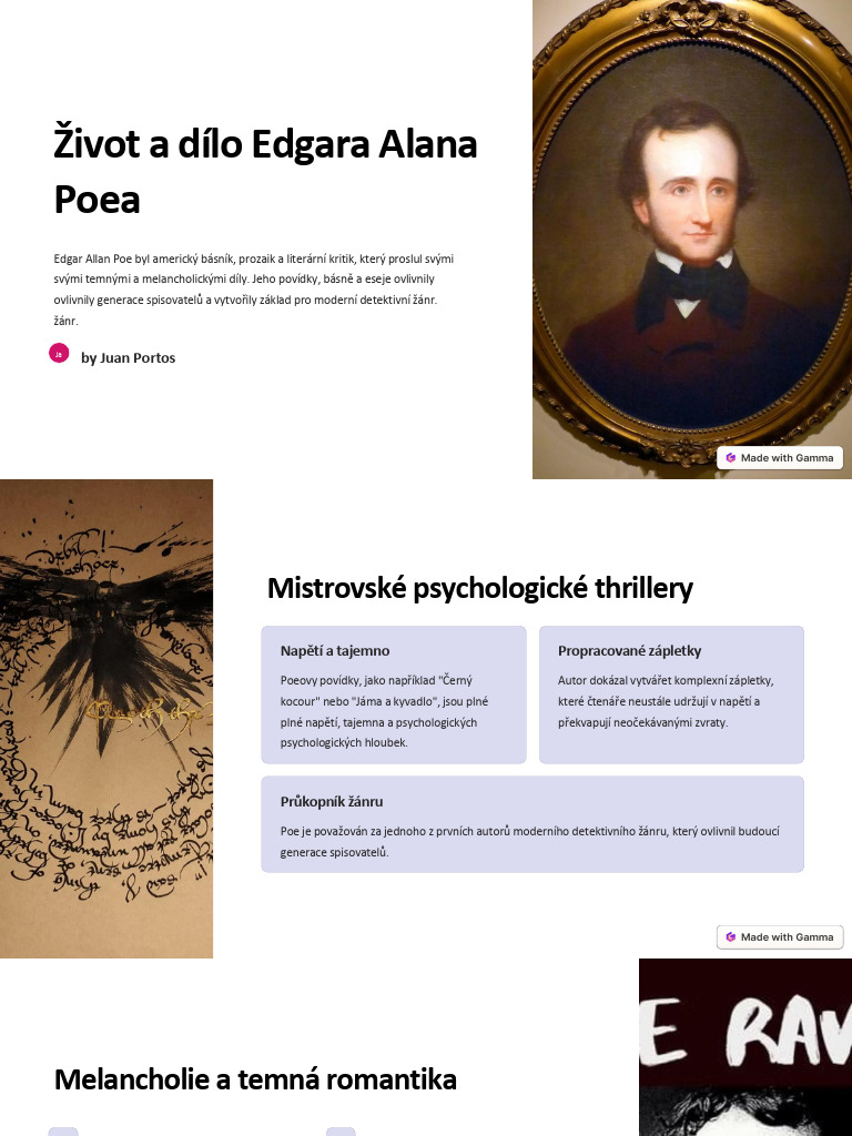 Edgar Allan Poe-Presentation | PDF