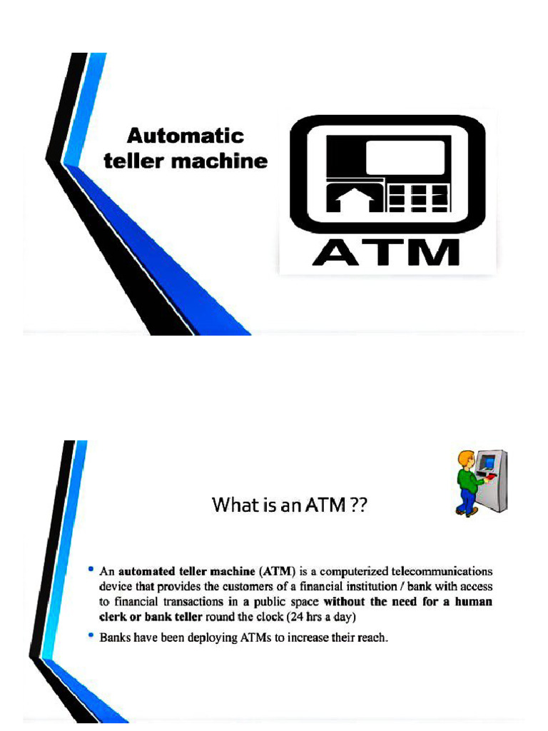 ATM Management | PDF