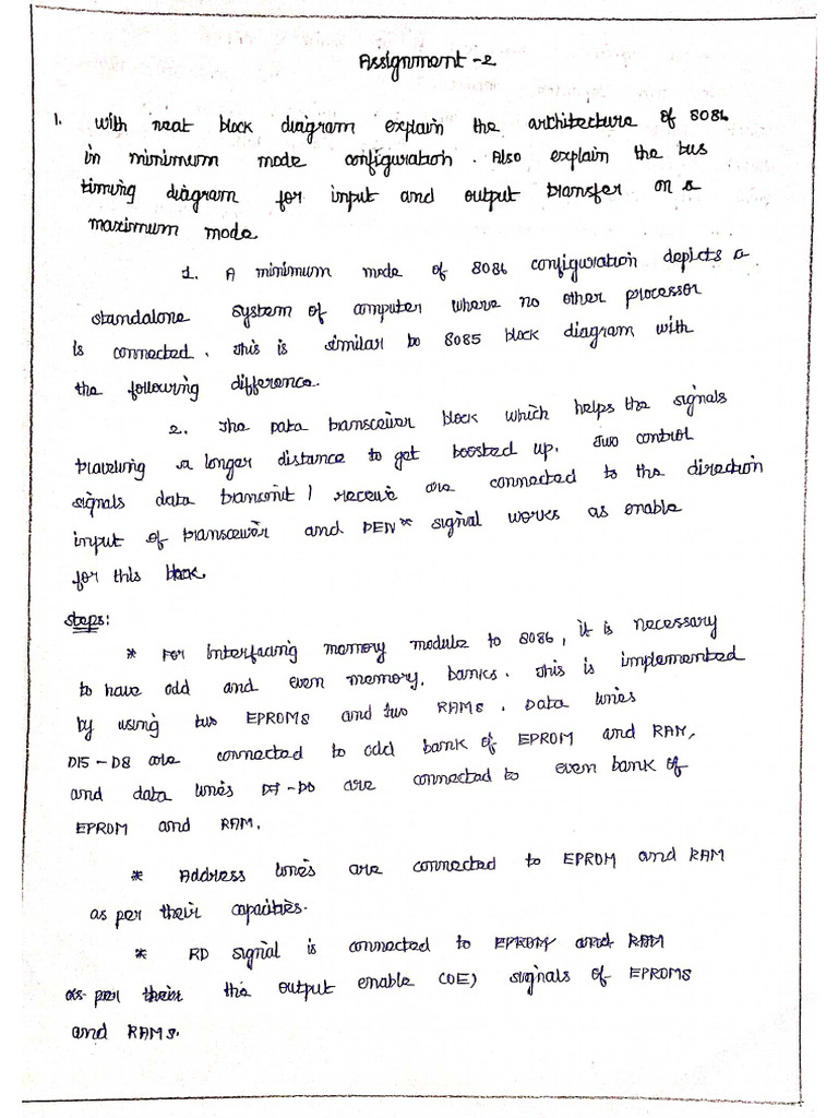 MPMC Assignment 2 | PDF