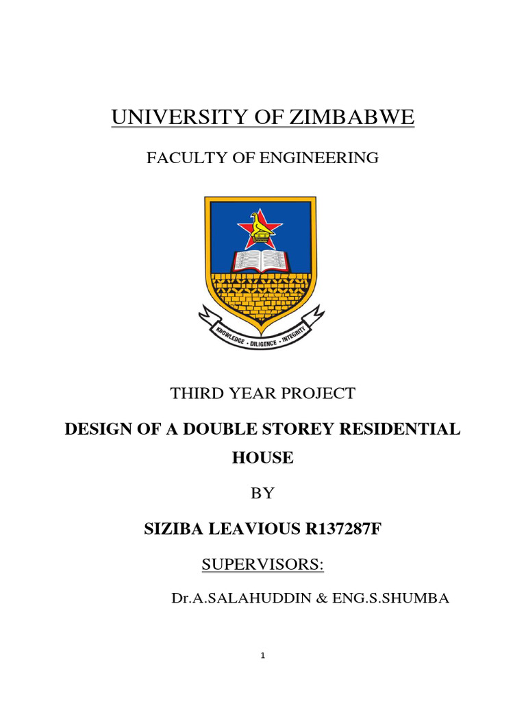 Third Year Project | PDF | Beam (Structure) | Concrete