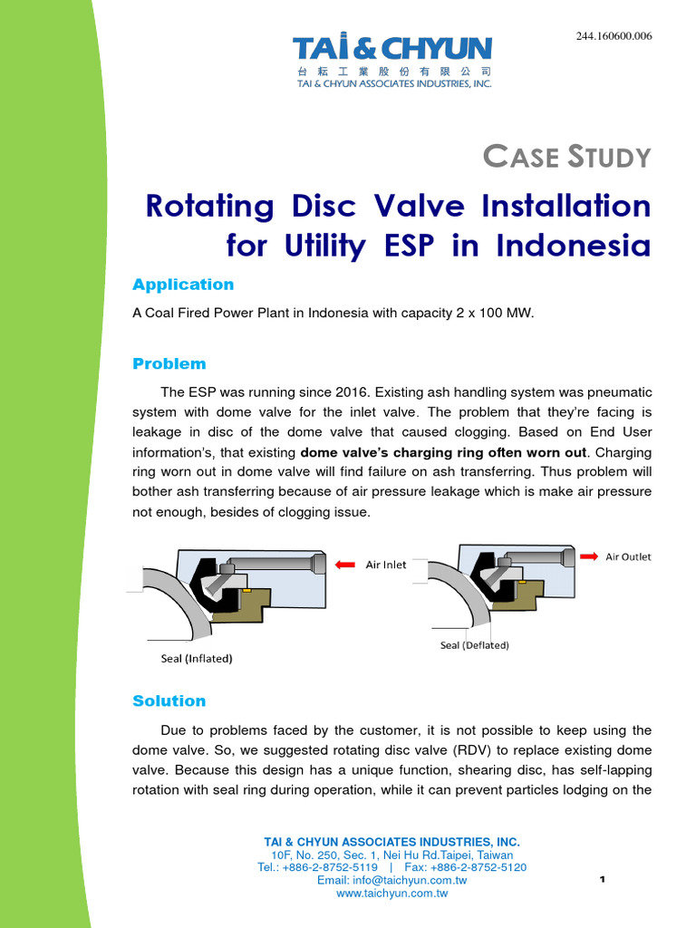 06 Rotating Disc Valve Installation For Utility ESP in Indonesia | PDF ...