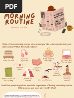 Process Flow Chart - Morning Routine | PDF