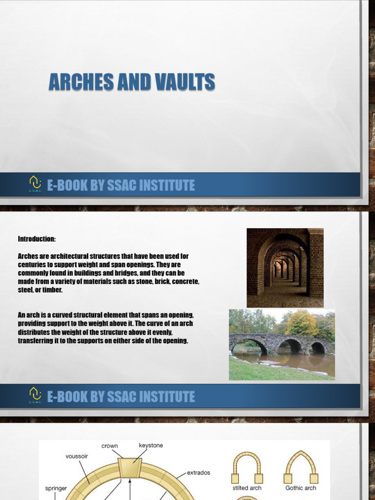 Arches and Vaults | PDF | Dome | Vault (Architecture)