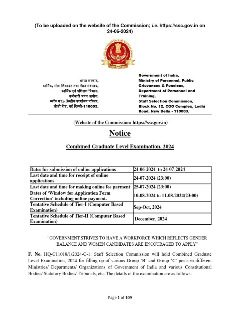 CGL Obc NCL | PDF | Justice | Crime & Violence