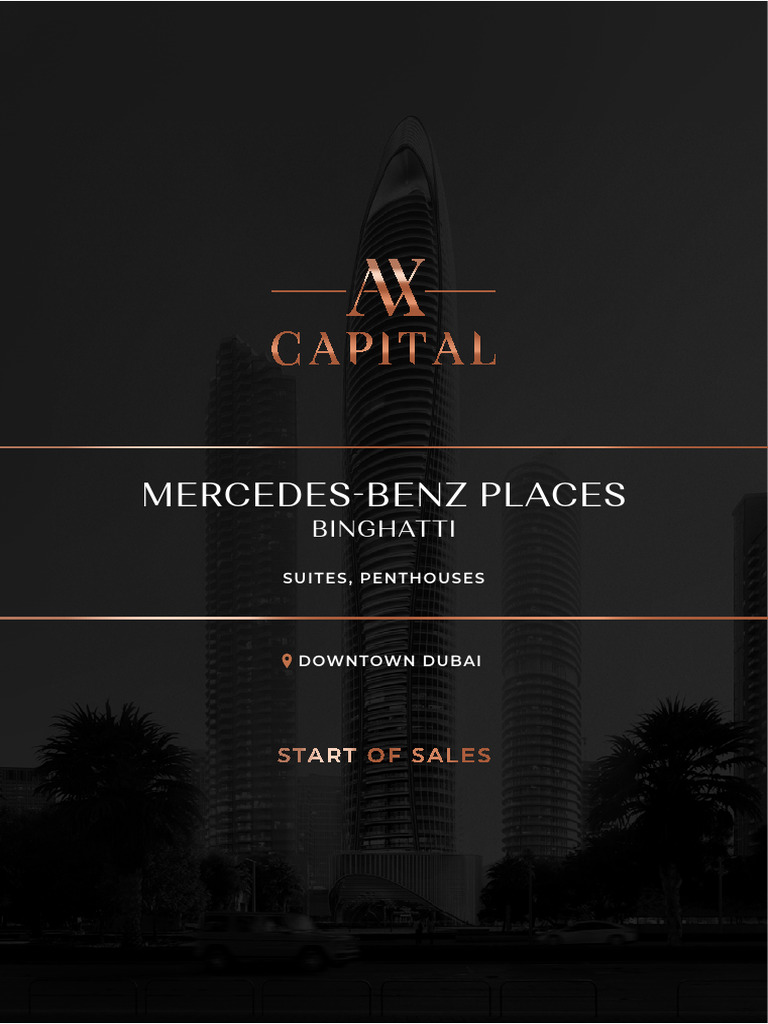 Mercedes-Benz Branded Residences in Dubai | PDF | Dubai | United Arab ...