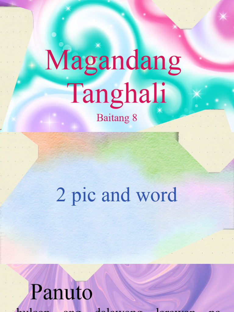 Magandang Tanghali: Baitang 8 | PDF