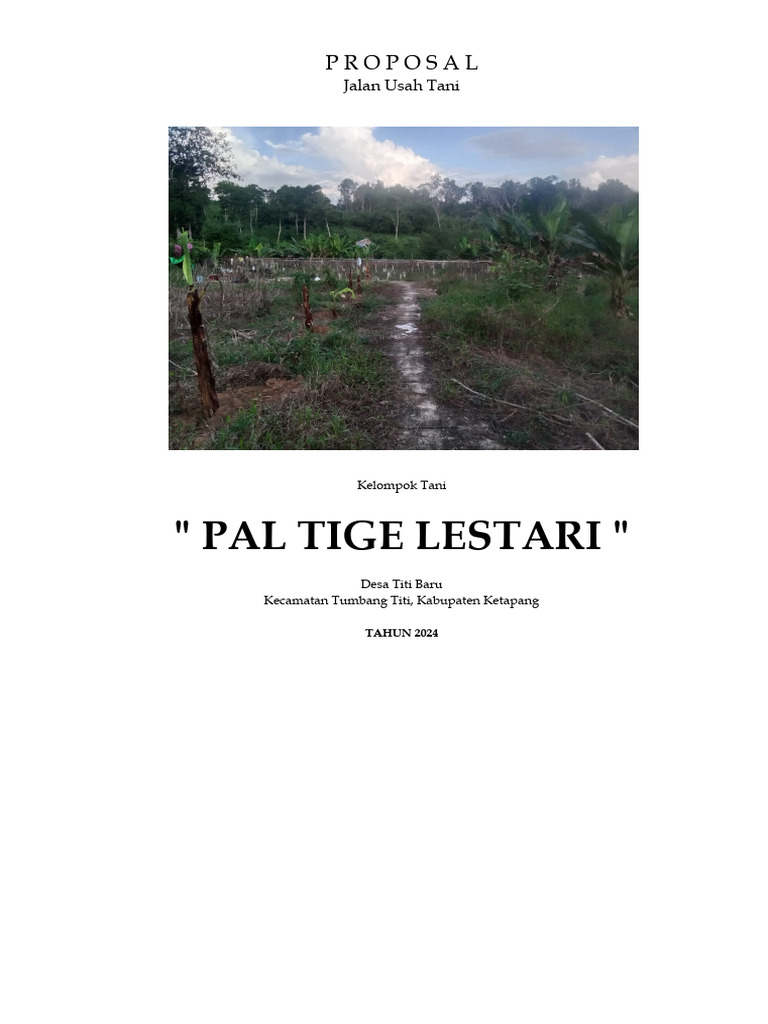 Wawan Pal Tige Lestari 2024 | PDF