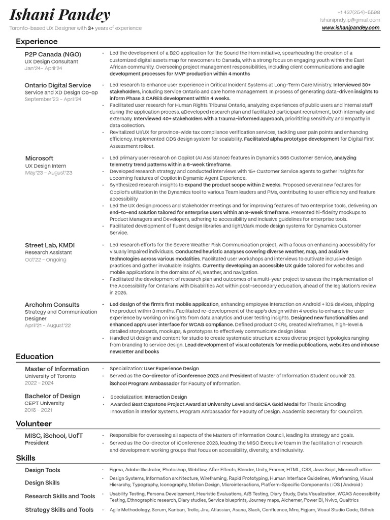 663cfd30b44620b0b48d7518 D Ishani P Resume 2024 | PDF | Mobile App | Accessibility