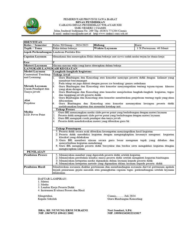 RPL Etos Kerja Fase F Fix | PDF | Karier & Perkembangan | Bisnis