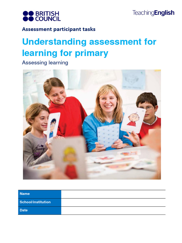 Understanding Assessment For Learning For Primary - Assessment | PDF ...