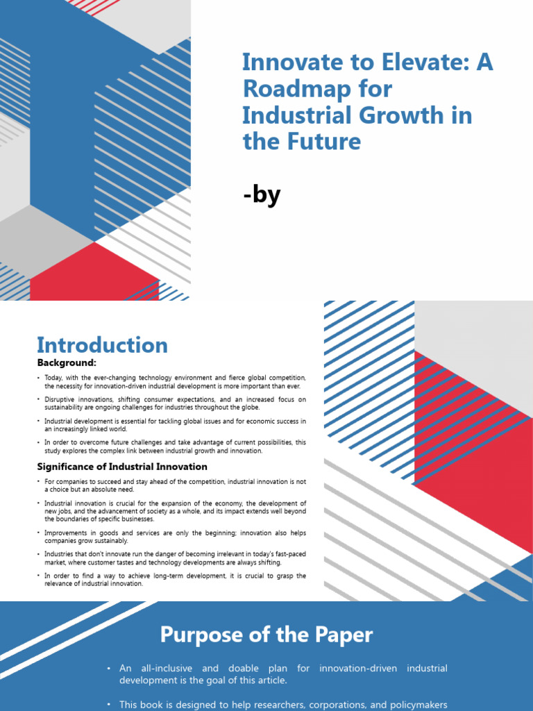Innovate To Elevate | PDF | Innovation | Sustainability