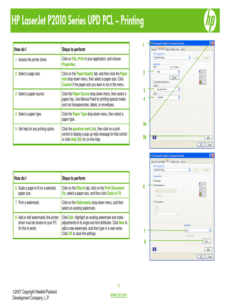 c00906682 | PDF | Printer (Computing) | Printing