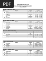 NCE Assessment 2023 Timetable | PDF
