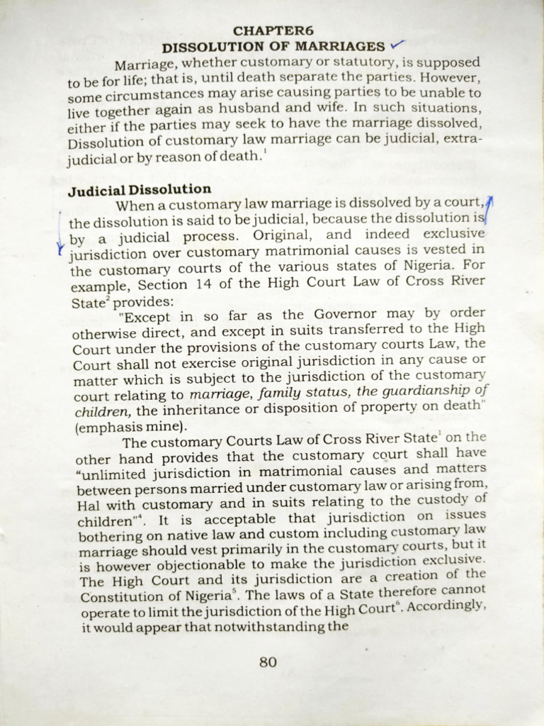 Dissolution of Marriage | PDF