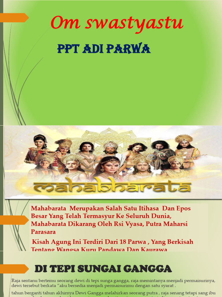 Mahabharata: Kisah Raja Sentanu | PDF