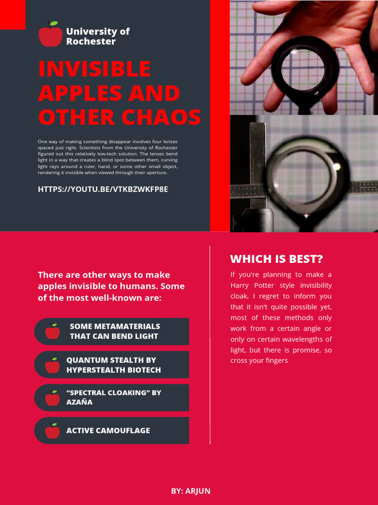 Invisible Apple Agency Poster | PDF