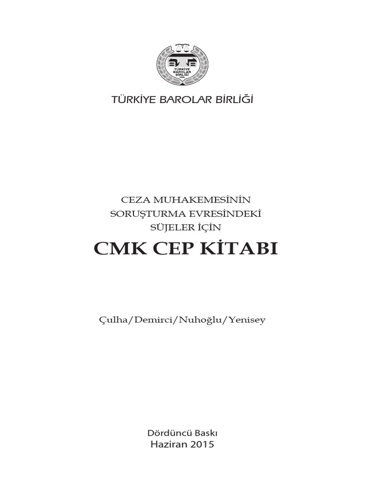 CMK Cep Kitabı | PDF