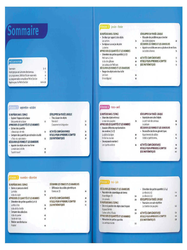Vers Les Maths Ps Partie 1 | PDF