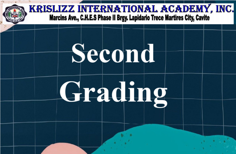 1st Grading Front Cover | PDF