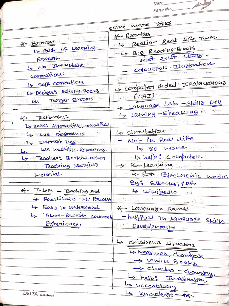 Some Other Topics in English Language | PDF