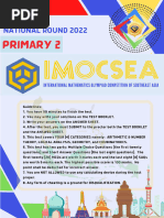 Phimo Mock 2020 Primary 1 | PDF